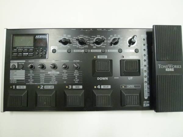 KORGコルグTONEWORKS AX3000G マルチエフェクター(マルチエフェクター)｜売買されたオークション情報、yahooの商品情報を ...