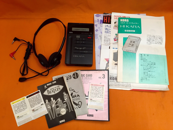KORG CARD PlAYER KCP-10 な資料付き ビートルズ(カラオケ機器)｜売買されたオークション情報、yahooの商品情報を ...