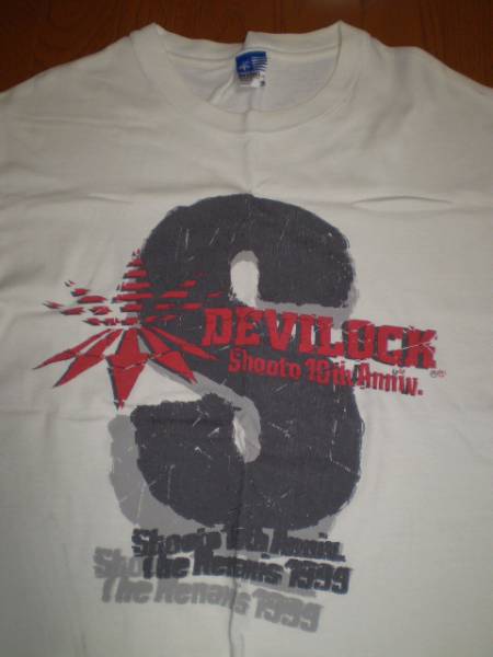 DEVILOCK 修斗10周年記念Tシャツ サイズM 佐藤ルミナ 宇野薫(デビロック)｜売買されたオークション情報、yahooの商品情報をアーカイブ公開 - オークファン（aucfan.com）
