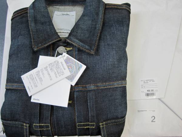 visvim SS 101 JKT NON-WASHED size2(ジャケット、上着)｜売買されたオークション情報、yahooの商品情報をアーカイブ公開 - オークファン（aucfan.com）