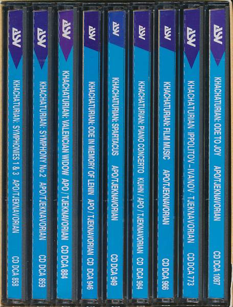 ハチャトゥリアン 管弦楽作品集 チェクナヴォリアン 9CD(管弦楽)｜売買されたオークション情報、yahooの商品情報をアーカイブ公開 - オークファン（aucfan.com）