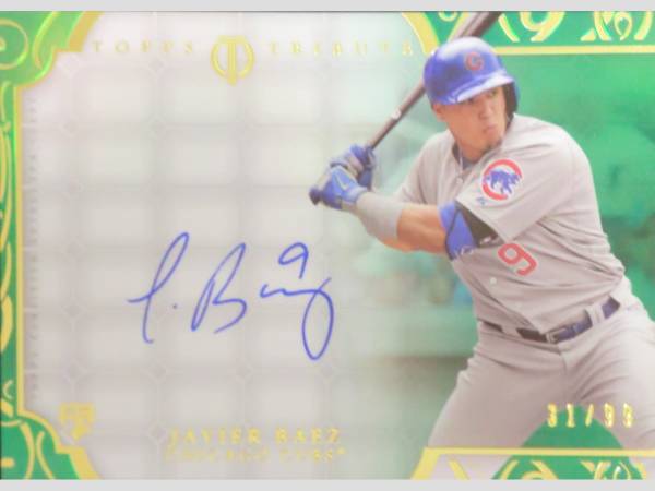 2015 TOPPS TRIBUTE JAVIER BAEZ CUBS AUTOGRAPH RC /99(Topps)｜売買されたオークション ...