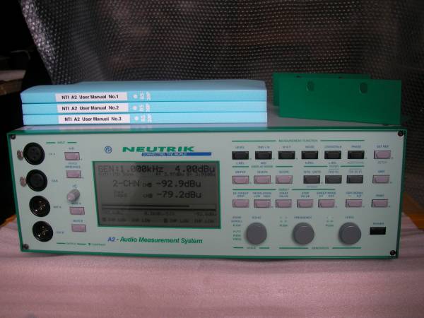 NEUTRIK A2 Audio Measurement System Audio Analyzer(アマチュア無線)｜売買されたオークション ...