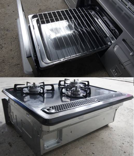 ハーマン ビルトインガスコンロ LP Si DG32N1SR 2015年製 美品!!