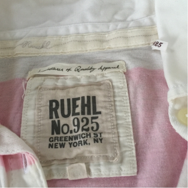 ルール RUEHL No 925 ラガーシャツ(ルールナンバー925)｜売買されたオークション情報、yahooの商品情報をアーカイブ公開 - オークファン（aucfan.com）