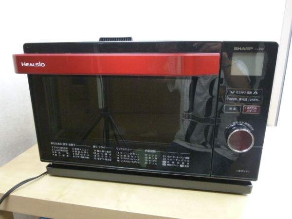 SHARP ヘルシオ ウォーターオーブン AX-CX2-R 2012年 18L 赤(オーブンレンジ)｜売買されたオークション情報、yahooの商品情報をアーカイブ公開 - オークファン ...