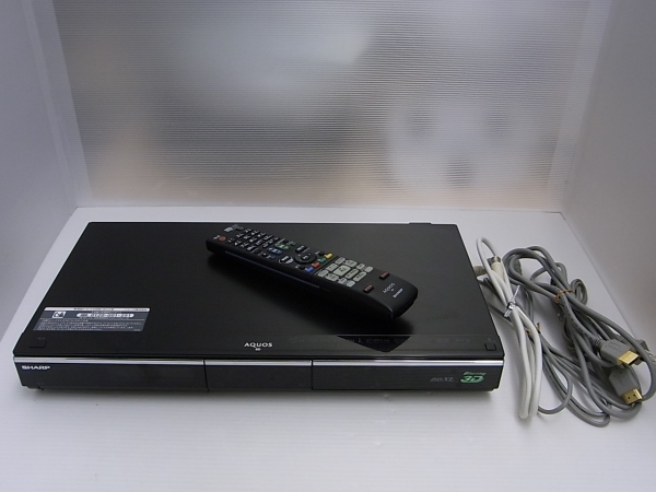 SHARP 3D AQUOS ブルーレイレコーダー W録画 HDD500GB BD-HDW75(シャープ)｜売買されたオークション情報、yahooの商品情報をアーカイブ公開 - オークファン ...