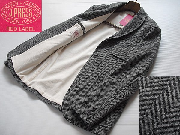 日本製 J.プレス J.PRESS RED LABEL ウールジャケット M(男性用)｜売買されたオークション情報、yahooの商品情報を ...