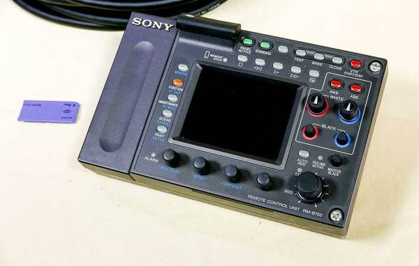 SONY RM-B750 ソニー カメラリモートコントロールユニット(プロ用、業務用)｜売買されたオークション情報、yahooの商品情報を ...