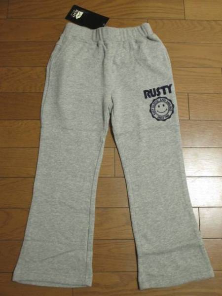 RUSTYラスティ キッズロゴスウェットパンツ 130グレー 701(130（125～134cm）)｜売買されたオークション情報、yahooの商品情報をアーカイブ公開 - オークファン ...