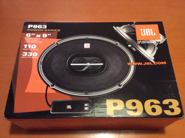JBL/P963/POWER SERIRS/6×9/3way/ 品/開封済み(楕円タイプ)｜売買されたオークション情報、yahooの商品情報を ...