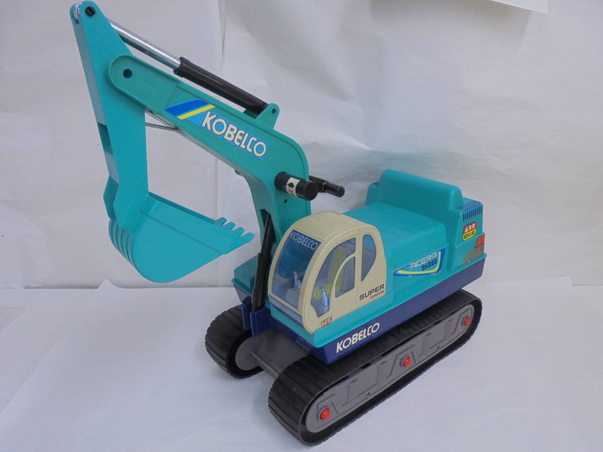ピ/KOBELCO/パワーショベル/ショベルカー/乗用玩具/乗り物/子供用/SK220/ACERA/おもちゃ/緑/ / P6.22-069(乗用玩具)｜売買されたオークション情報、yahooの ...