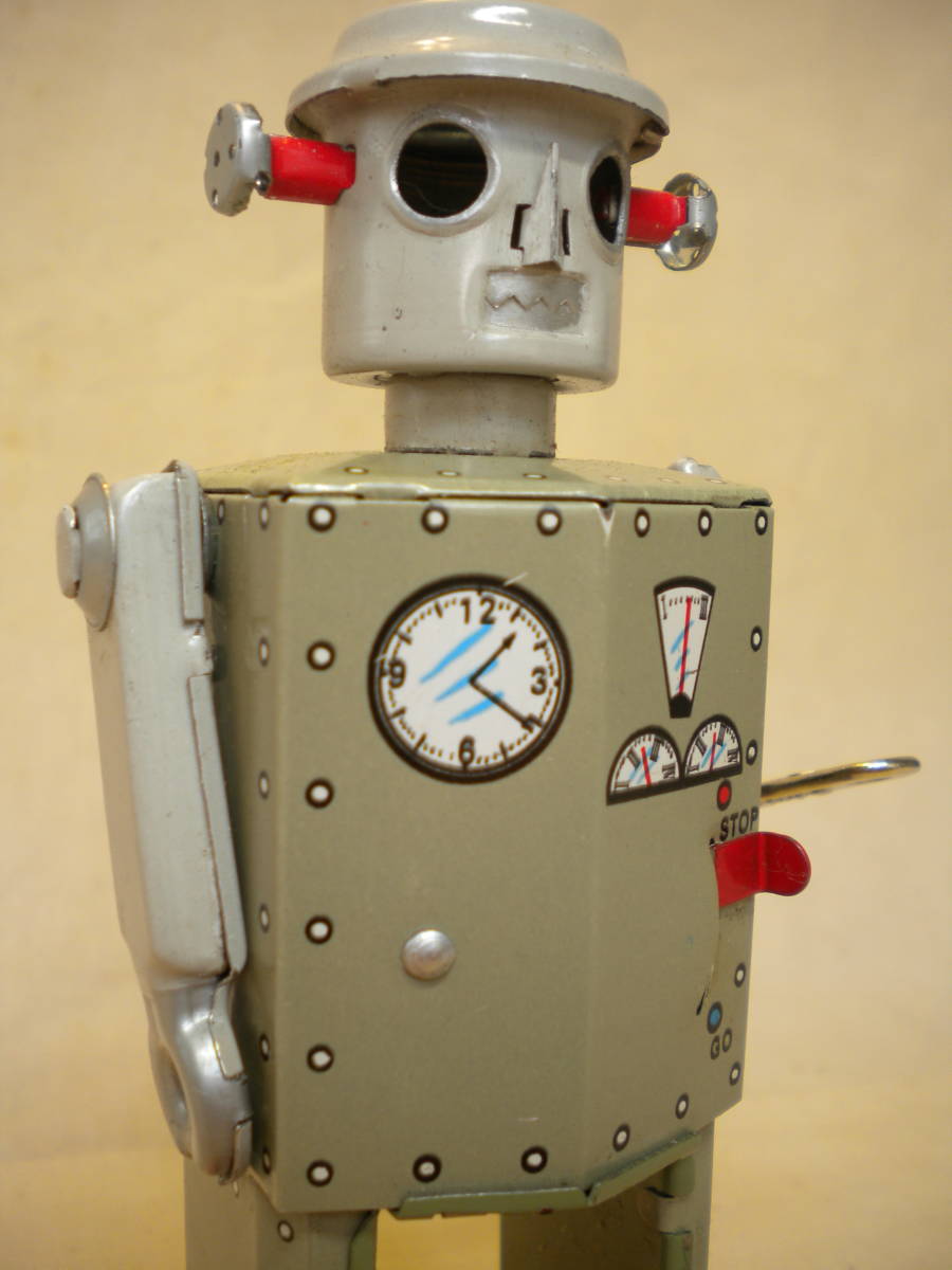 ATOMIC ROBOT MAN アトミックロボット ブリキ ゼンマイ 昭和レトロ ビンテージ み(ロボット)｜売買されたオークション情報、yahooの商品情報をアーカイブ公開 ...