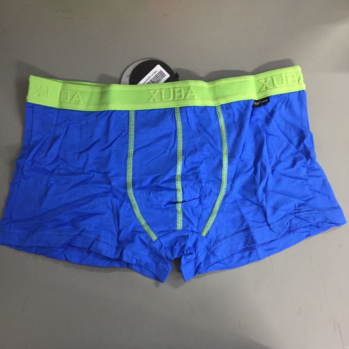 Sサイズ セクシー ボクサーブリーフ XUBA 青色 緑色 前開き無し 男性下着 メンズ 品番：3714(Sサイズ)｜売買されたオークション情報、yahooの商品情報をアーカイブ公開 ...