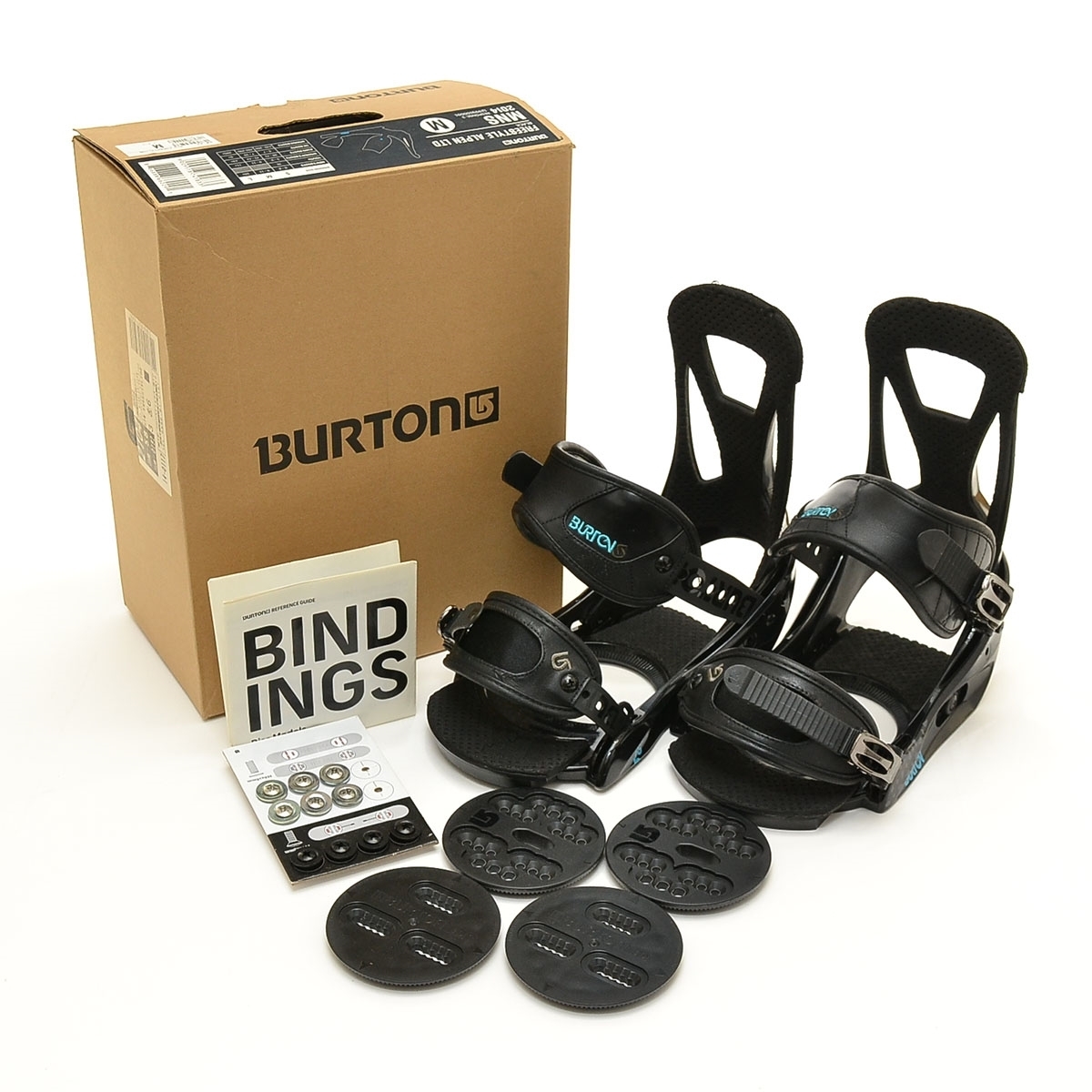 408288 BURTON バートン フリースタイル FREESTYLE ビンディング Mサイズ 2014モデル BLACK スノーボード(M ...