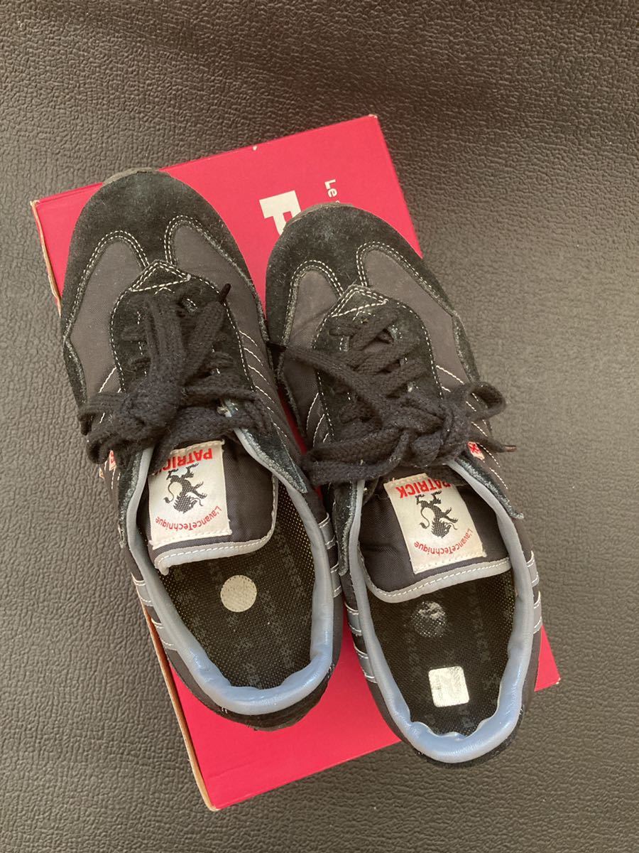 PATRICK STADIUM パトリック スタジアム スニーカー ブラック BLK 23011(パトリック)｜売買されたオークション情報、yahooの商品情報をアーカイブ公開 ...