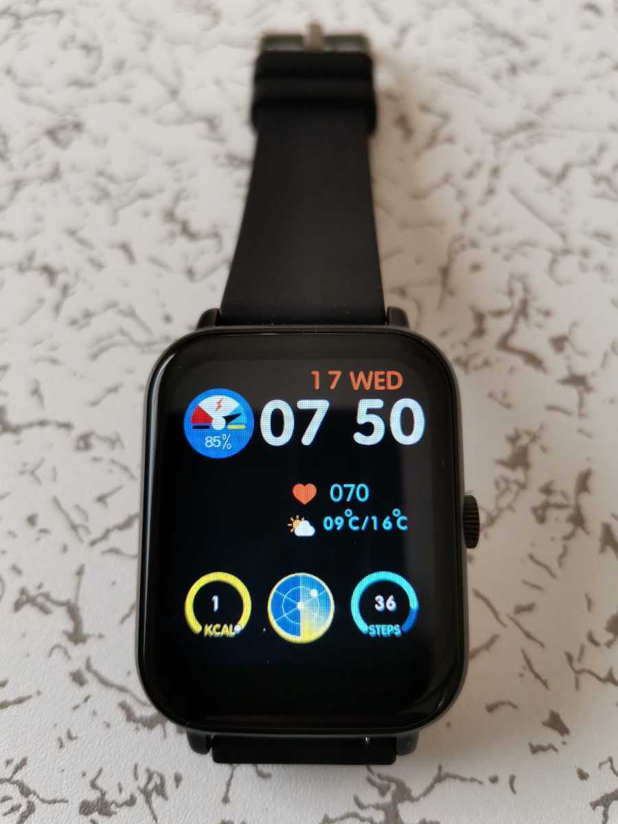 スマートウォッチ Semiro NY17 24時間体温監視 1.69インチ 通話機能 血圧測定 腕時計 心拍数 血中酸素測定 SNS 着信通知 IP67防水(スマートウォッチ本体)｜売買された ...