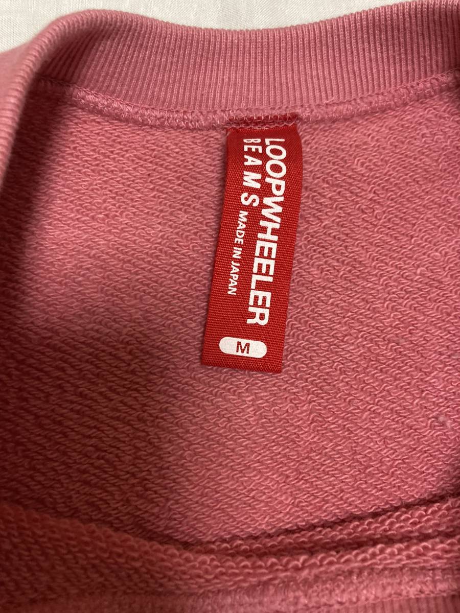 BEAMS JAPAN 別注 loopwheeler スウェット ピンク m(Mサイズ)｜売買されたオークション情報、yahooの商品情報をアーカイブ公開 - オークファン（aucfan.com）