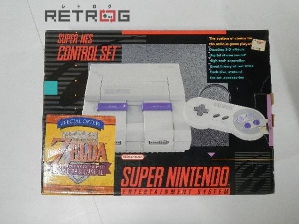 スーパーニンテンドーエンターテイメントシステム SNES 海外版スーパーファミコン コントローラー付き スーパーファミコン SFC スーファミ ...