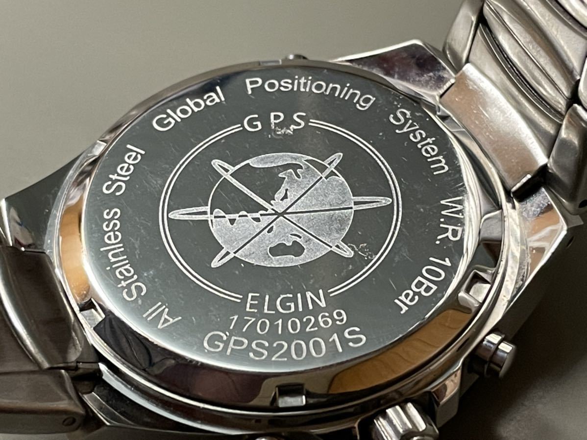 1円 エルジン ELGIN クロノグラフHyper-D ブラック文字盤 GPS電波時計 アナデジ GPS2001S メンズ腕時計 稼働品(エルジン)｜売買されたオークション情報、yahooの ...