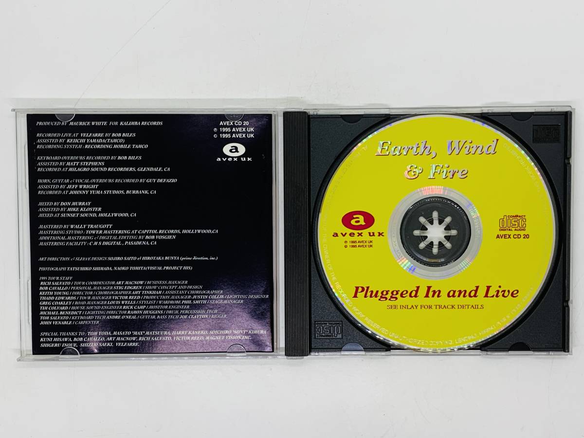 CD Earth Wind & Fire / Plugged In and Live / In The Stone September Let's Groove / アルバム avex UK ...