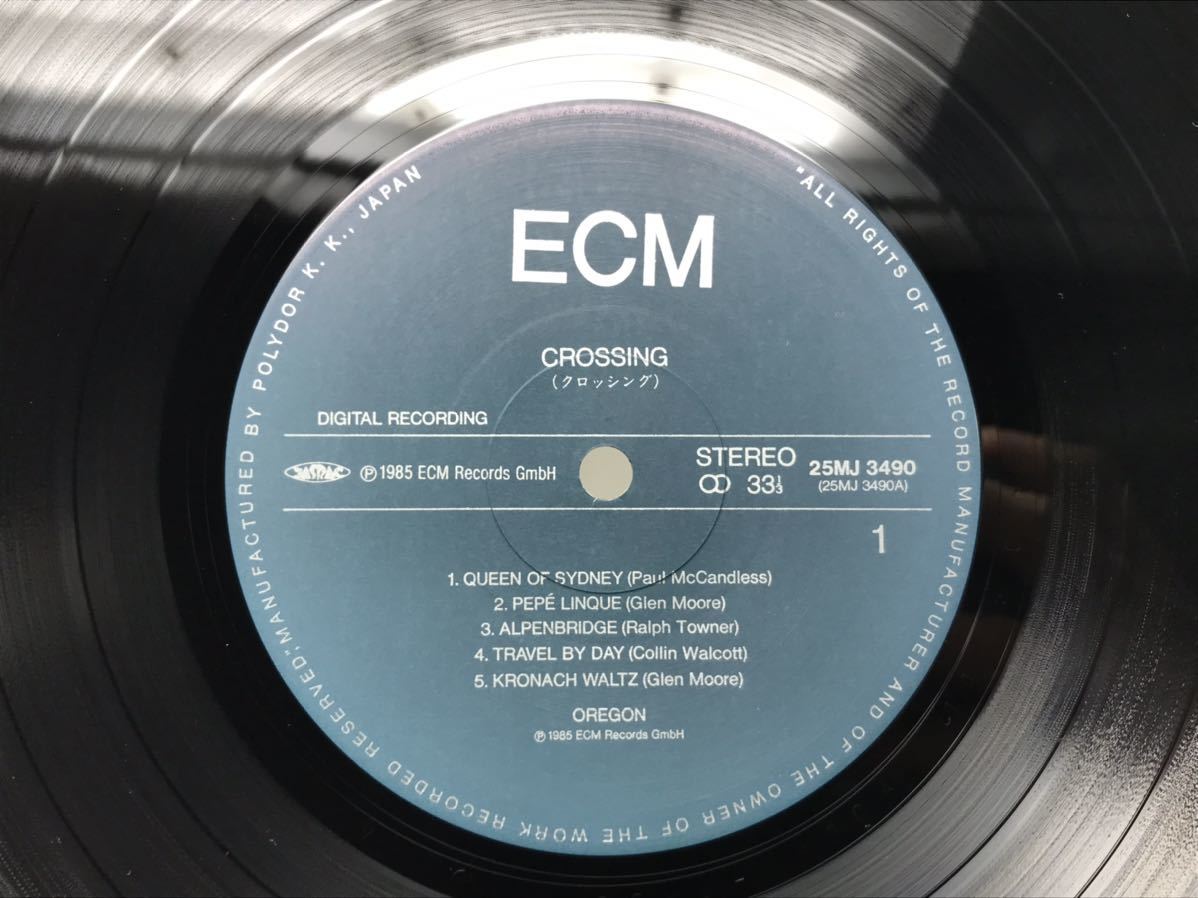LP オレゴン OREGON Crossing 1985年 25MJ-3490 コンテンポラリー JAZZ フリージャズ レコード N4536(フュージョン)｜売買されたオークション情報 ...