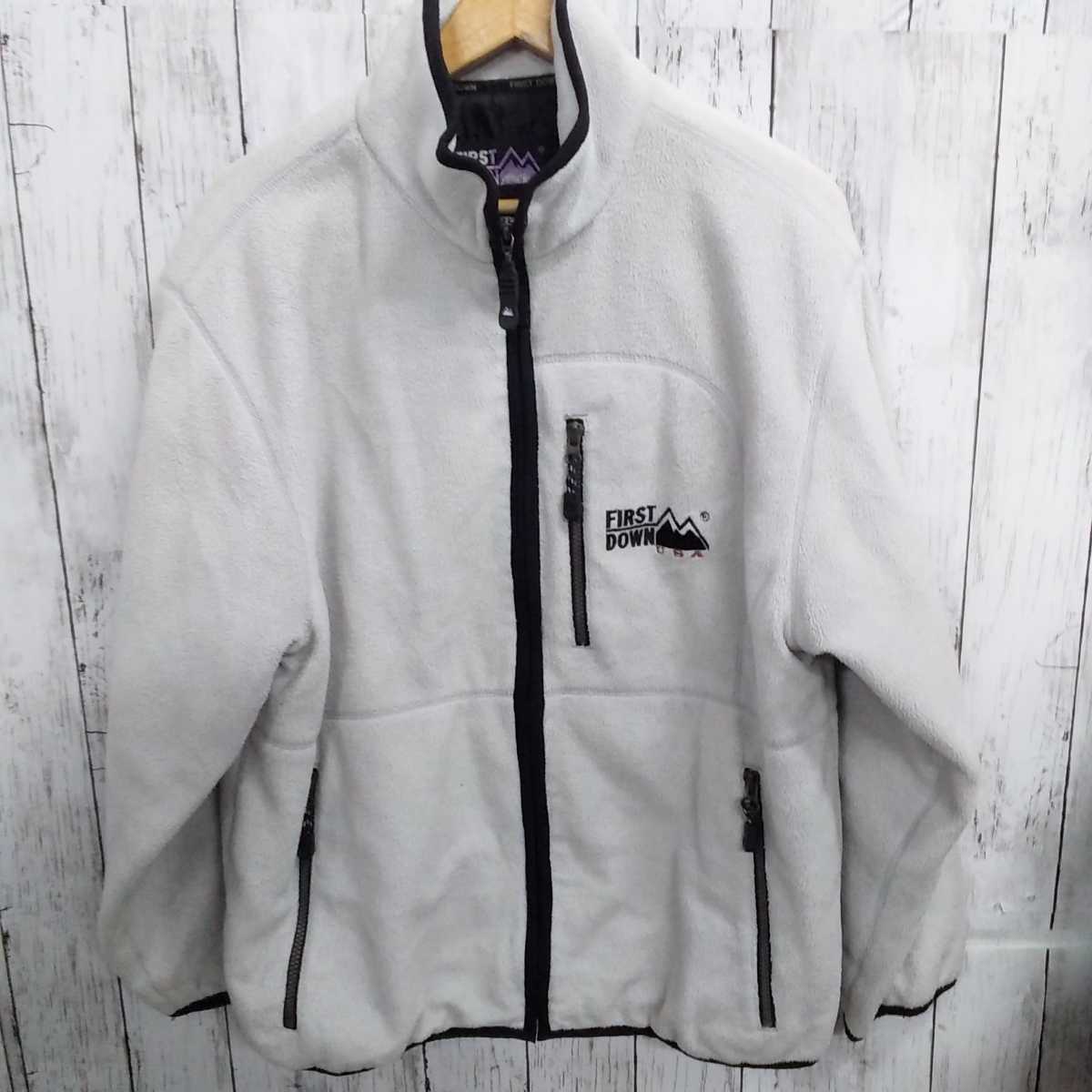 FIRST DOWN 中綿入 フリースジャケット L(Lサイズ)｜売買されたオークション情報、yahooの商品情報をアーカイブ公開 - オークファン（aucfan.com）