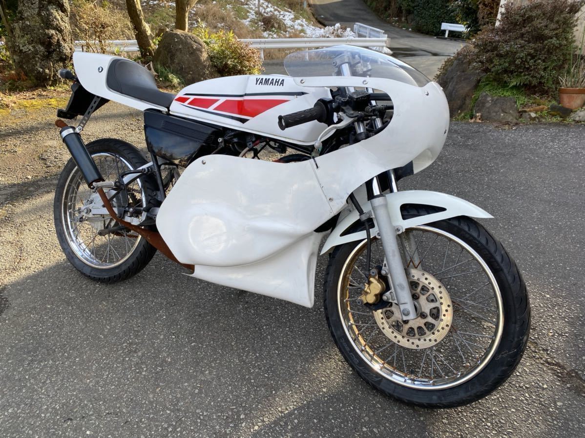 RZ50 改 YZ80エンジン搭載車 制作途中 レーサー ジャンク 部品取り rz yz(ヤマハ)｜売買されたオークション情報、yahooの ...