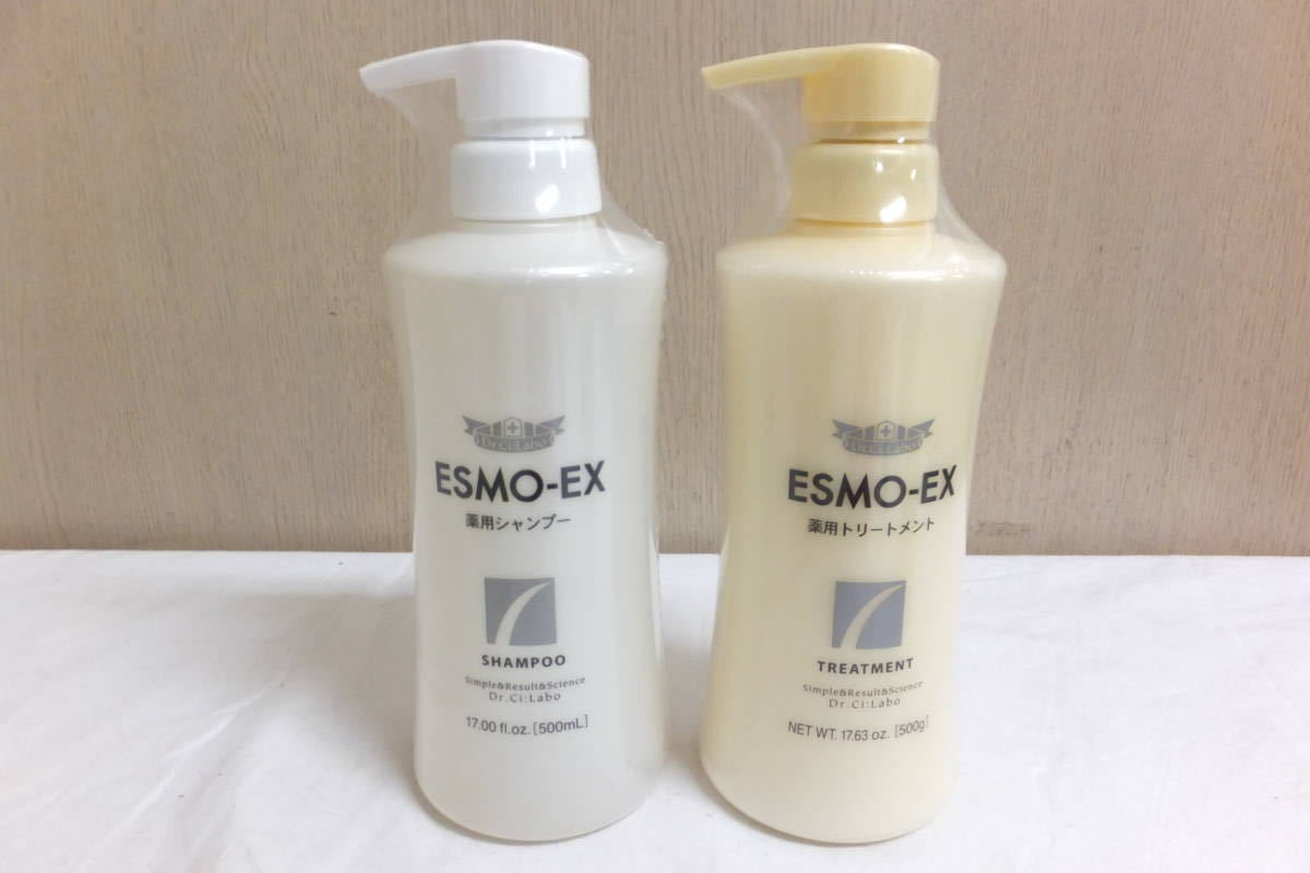 ①ドクターシーラボ ESMO-EX 薬用エスモEX シャンプー&トリートメント セット(その他)｜売買されたオークション情報、yahooの商品情報をアーカイブ公開 - オークファン ...