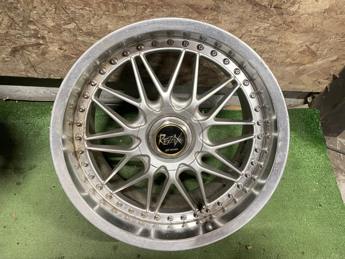 WORK REZAX 18インチ 9J +25 PCD114.3 5H 深リム メッシュ ホイール 1本(5穴)｜売買されたオークション情報 ...