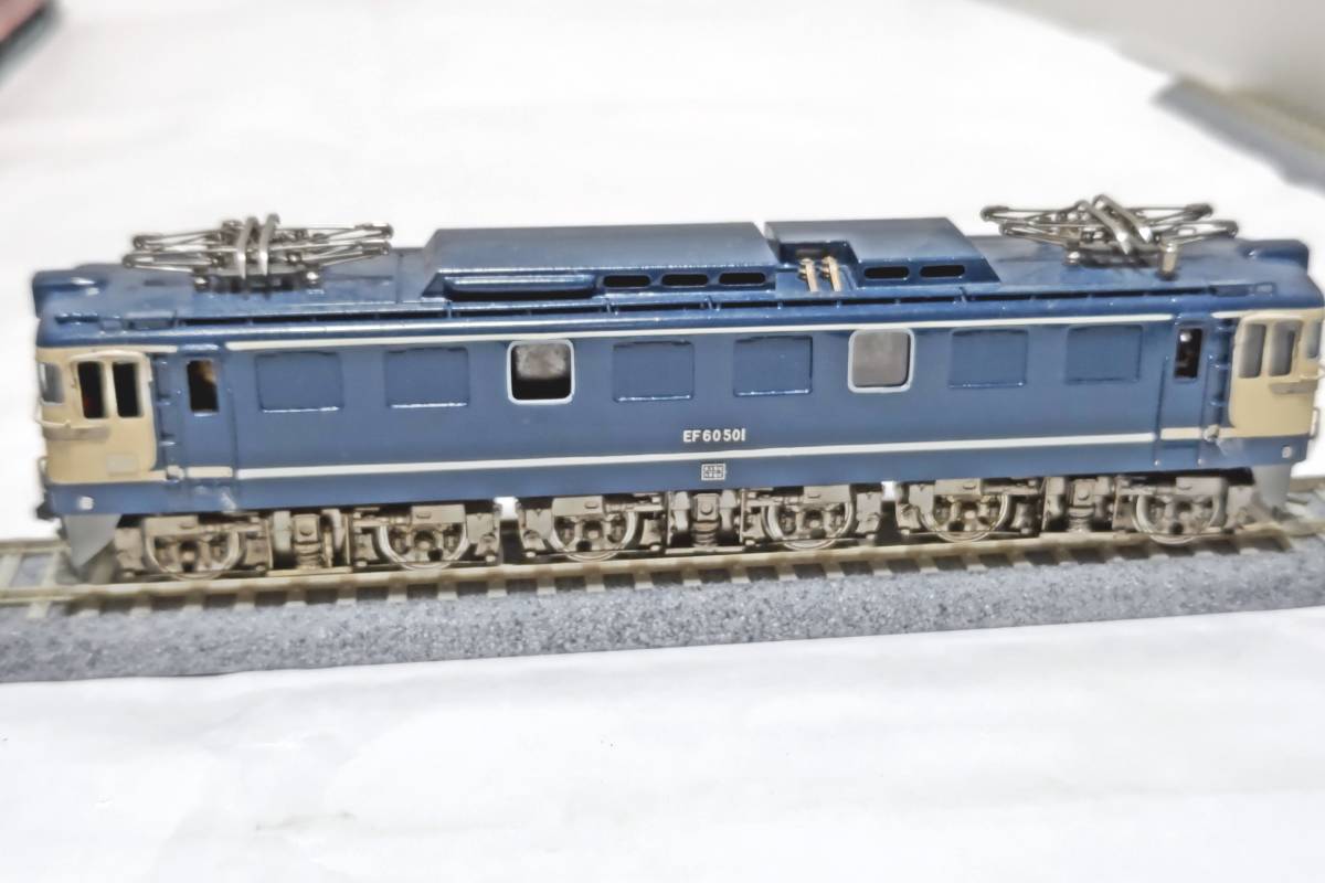 メーカー不明 Hoゲージ 1両 国鉄 EF60 501 国鉄EF60形電気機関車 昭和レトロ 直流電気機関車 昭和30年代(機関車)｜売買され ...