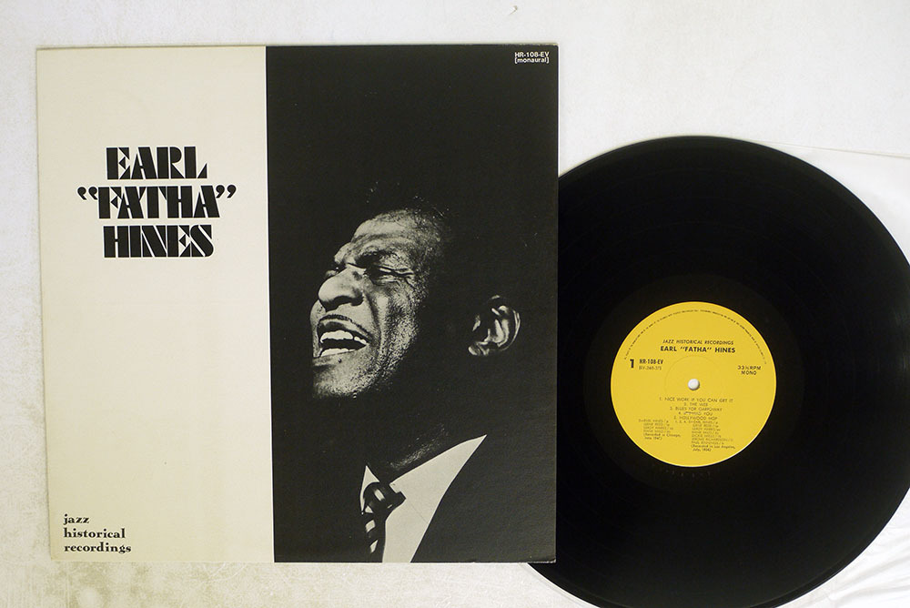 EARL FATHA HINES/SAME/JAZZ HISTORICAL HR-108-EV(ジャズ一般)｜売買されたオークション情報 ...