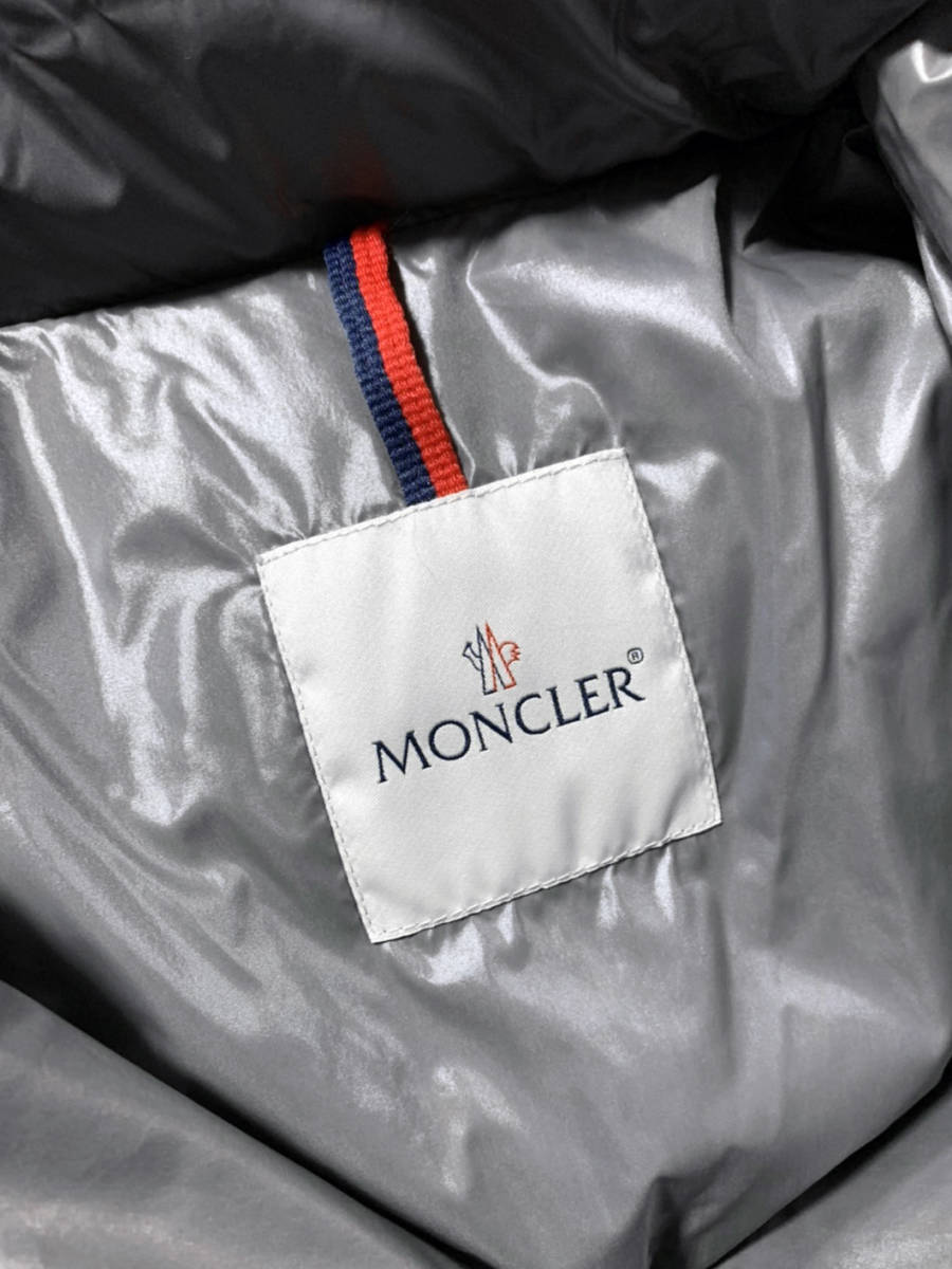 国内正規品 MONCLER JOINVILLE モンクレール ジョインヴィレ ダウンジャケット グレー サイズ0 ダウンコート ダウンベスト ...