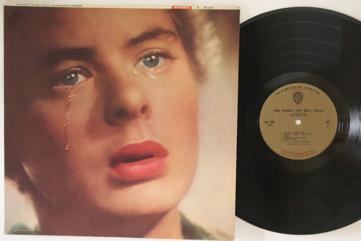 米LP Ost Heindorf 誰がために鐘は鳴る For Whom The Bell Tolls WS1201 WARNER BROS /00260(その他)｜売買されたオークション情報 ...