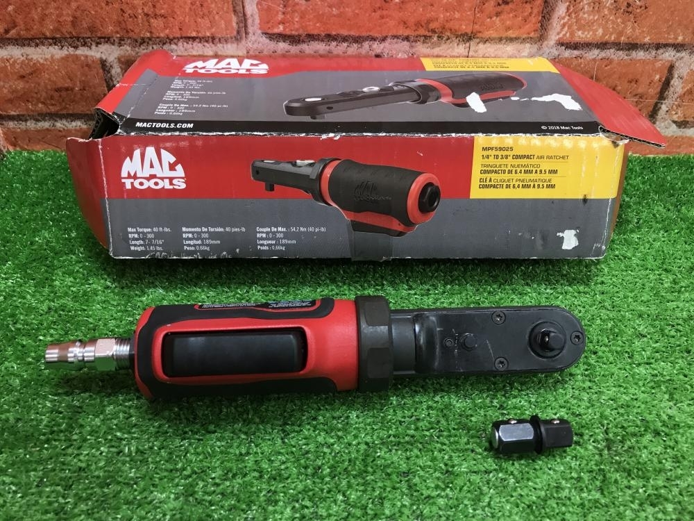 003 品 傷あり MACTOOLS 1/4 3/8コンパクトエアラチェット MPF59025(エアーツール)｜売買されたオークション情報、yahooの商品情報をアーカイブ公開 ...