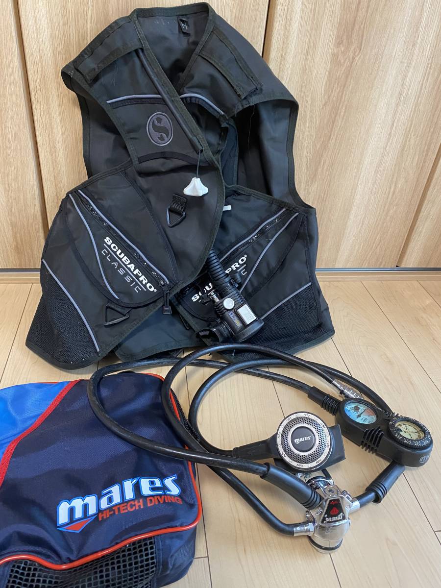 mares Ruby レギュレータ SCUBAPRO CLASSIC ベスト Lサイズ 現状(BC)｜売買されたオークション情報、yahooの商品情報をアーカイブ公開 - オークファン ...