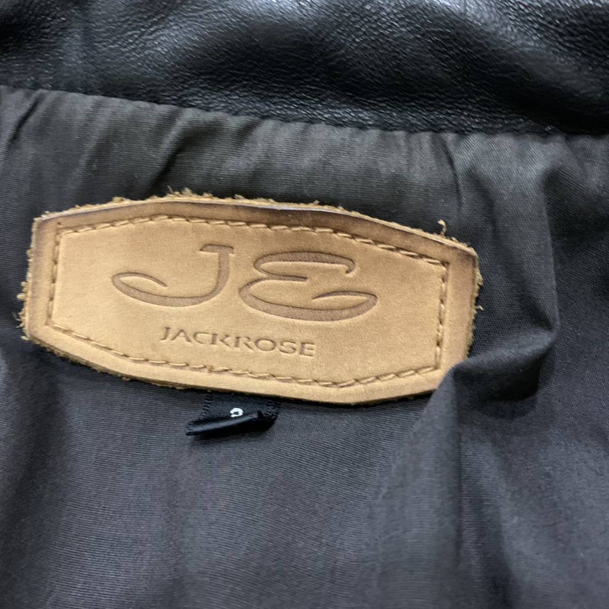 D 高級感溢れる 極上ラムレザー使用 JACKROSE ジャックローズ 羊革 ダブルライダースジャケット 革ジャン SIZE:3 メンズ アウター(Mサイズ)｜売買されたオークション情報 ...
