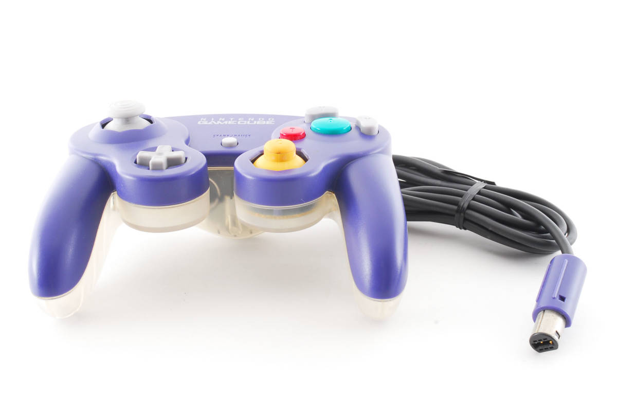 任天堂 ニンテンドー ゲームキューブ クリアパープル GameCube controller Purple Clear GC Indigo ...