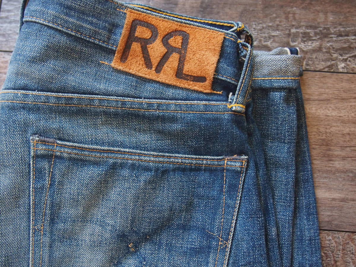 RRLダブルアールエル ローストレートフィット 'SPRING CREEK 2' 5POCKETデニムパンツ w31 実寸w84cm(ボトムス ...