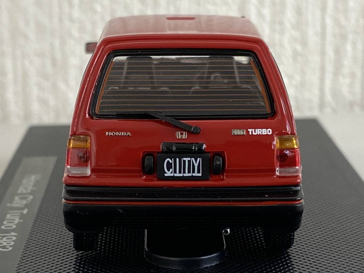 ＜絶版 未展示＞EBBRO エブロ 1/43 Honda City Turbo 1982 RED ホンダ シティ ターボ 赤(乗用車)｜売買さ ...