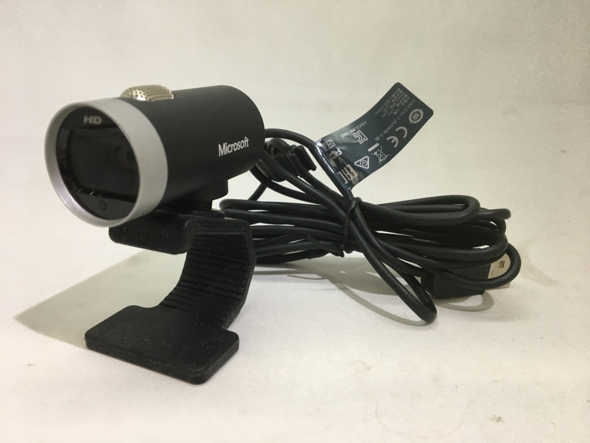 1円スタート Microsoft マイクロソフト WEBカメラ HD LifeCam Cinema Model:1393 Etc(30万画素 ...