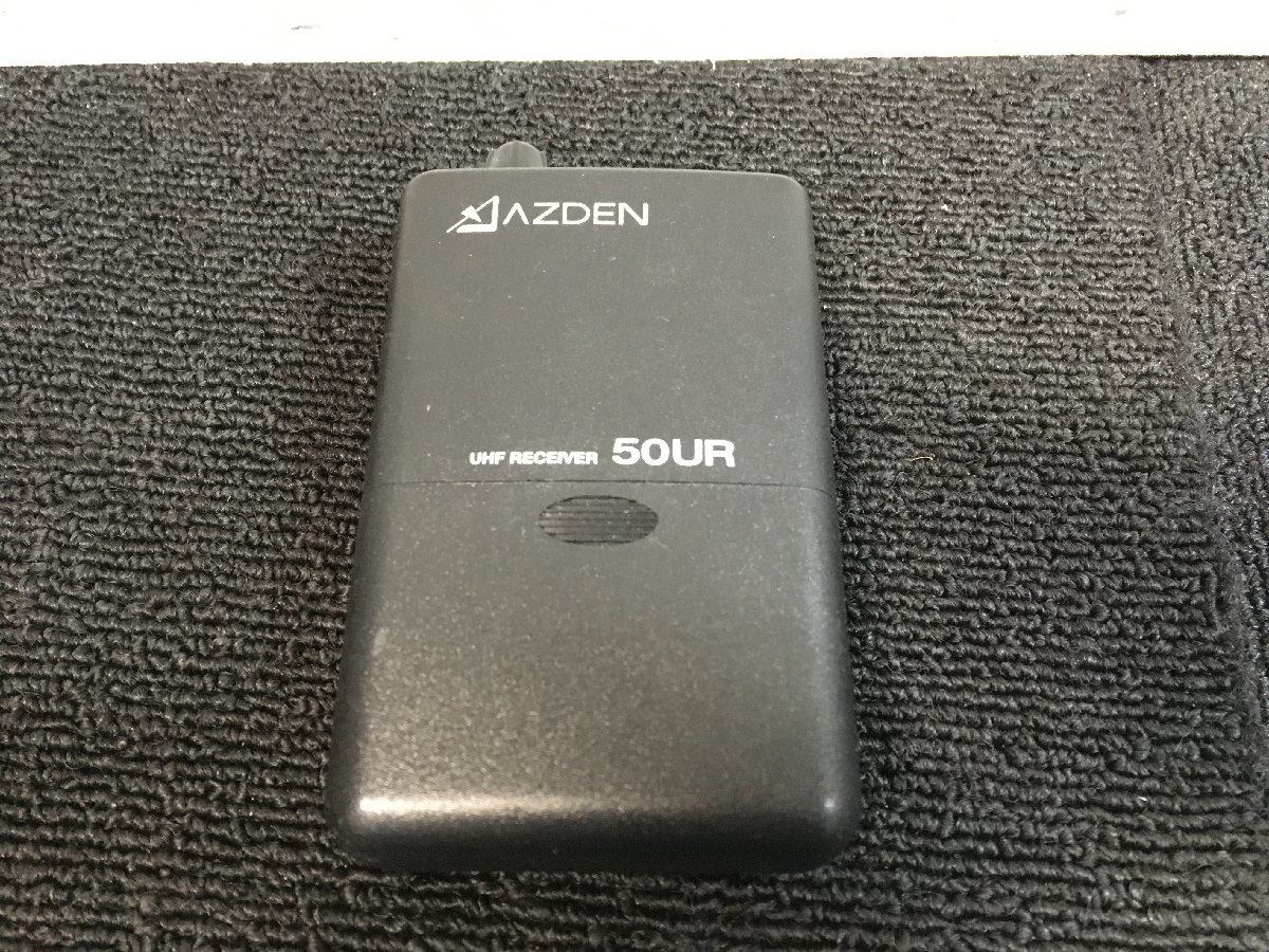 AZDEN 50UR #1 アツデン B帯域ワイヤレスレシーバー(オーディオ機器)｜売買されたオークション情報、yahooの商品情報を ...