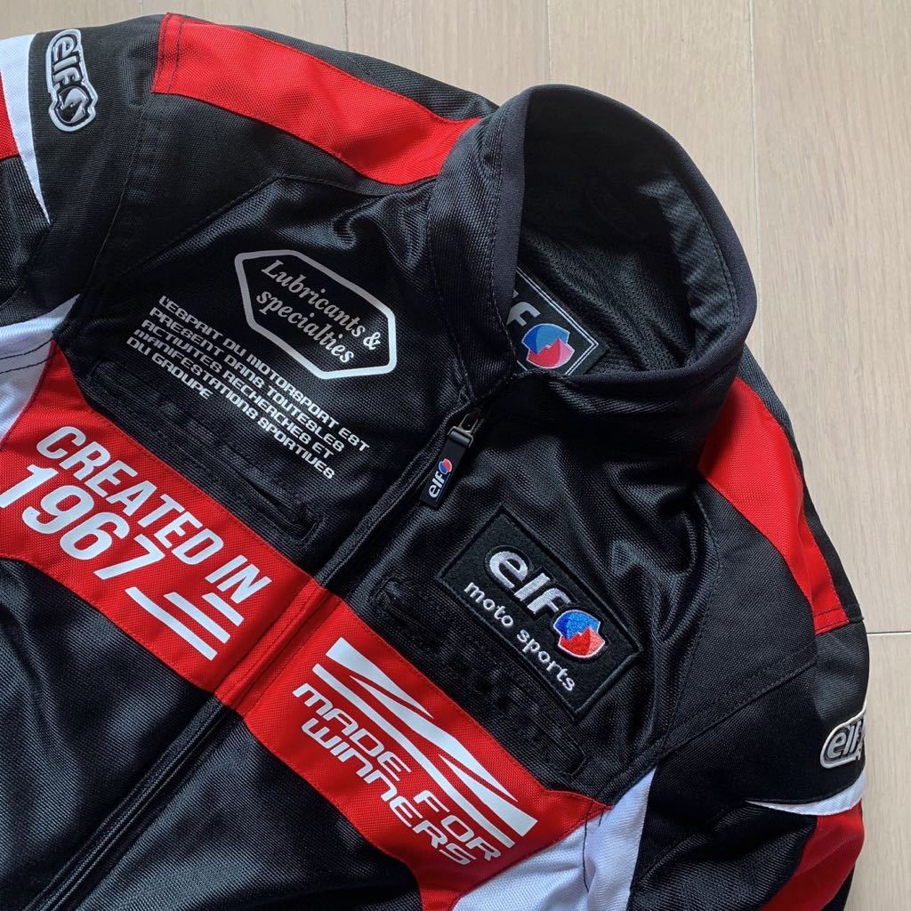 elf エルフ メッシュジャケット EJ-S103 BLACK/WHITE Sサイズ 定価20680円 3点プロテクター装備 正規 A40428-23(Sサイズ)｜売買されたオークション情報 ...