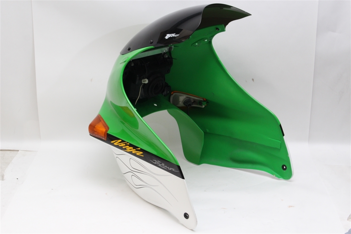 ZX-10 アッパーカウル ワンオフ加工品 ZXT00B-009(フロント)｜売買されたオークション情報、yahooの商品情報をアーカイブ公開 - オークファン（aucfan.com）