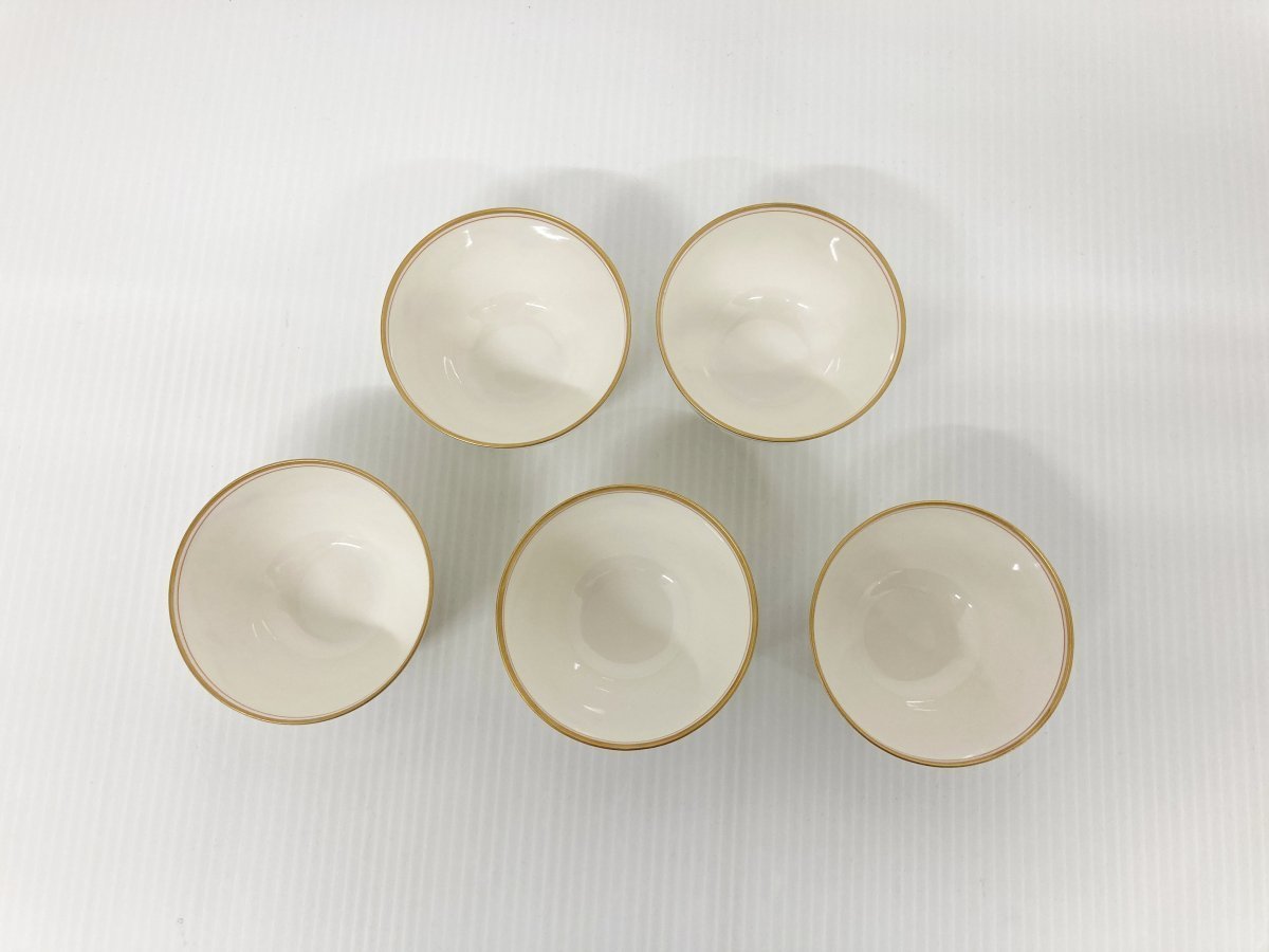 有田焼 香蘭社 KORANSHA リンドフィールド 蓋付湯呑揃 5客 W1110-CF LIND FIELD Arita porcelain Japanese tea cup with lid ...