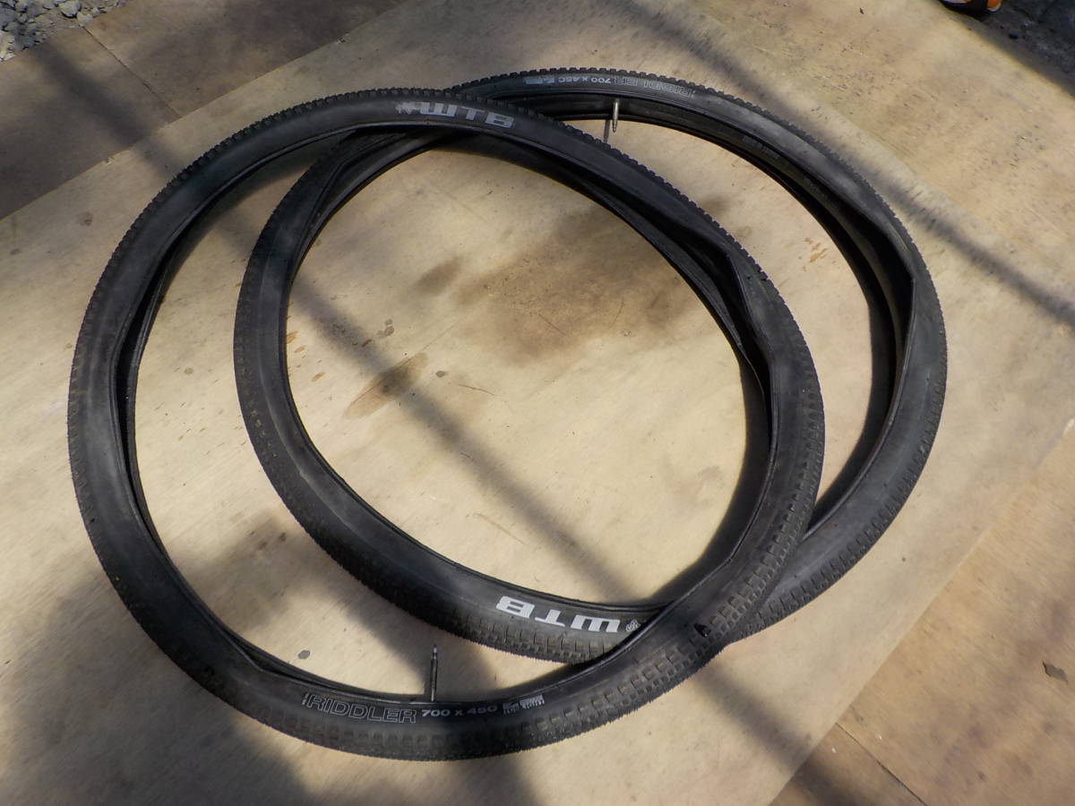 50304 WTB RIDDLER 700×45C 45-622 2本(700C（クリンチャー、WO）)｜売買されたオークション情報 ...