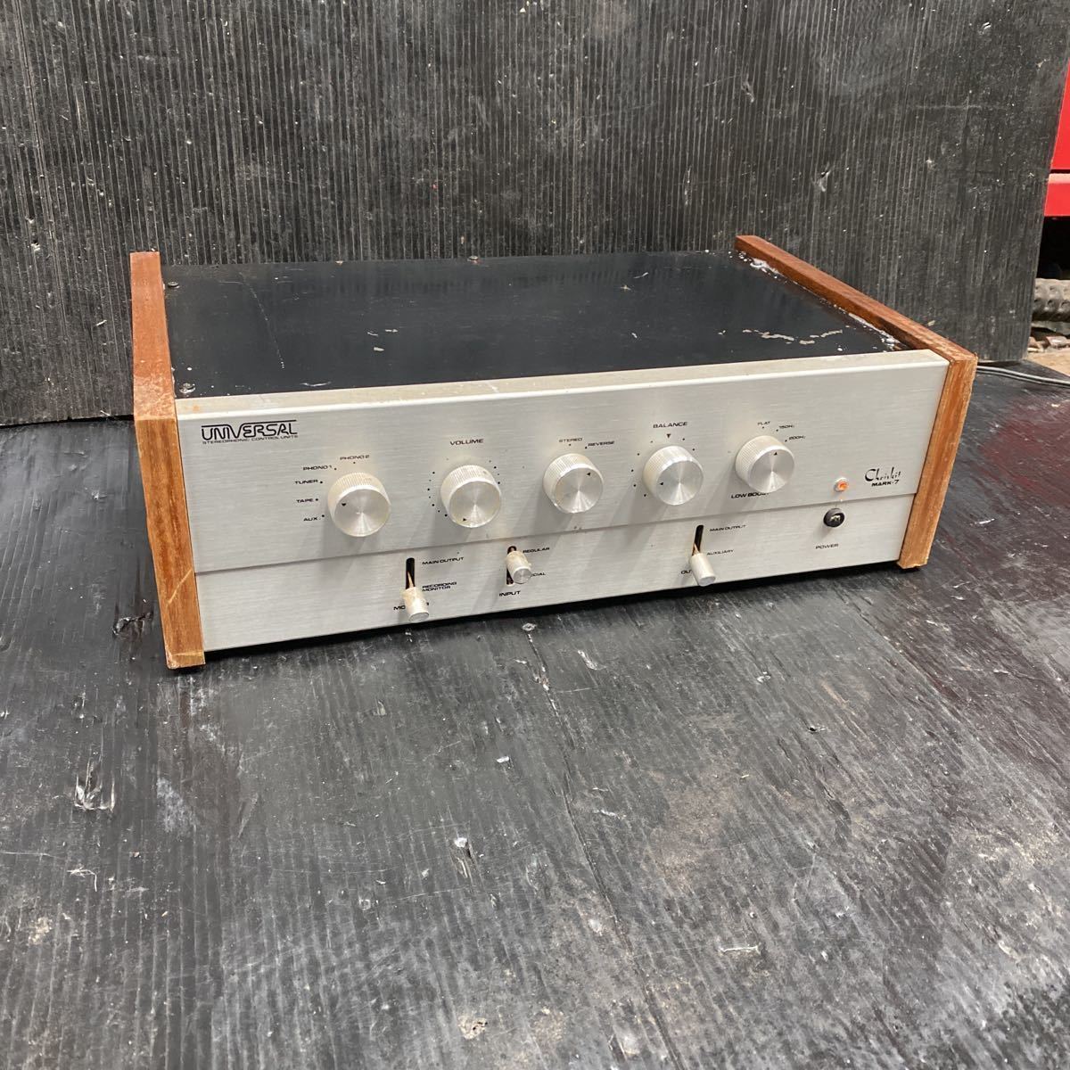 超激安 名器クリスキットマーク7 プリアンプ/Chriskit MARK-7 Universal phono/ステレオアンプ/オーディオ機器/超破格大特価1000円(一般)｜売買された ...