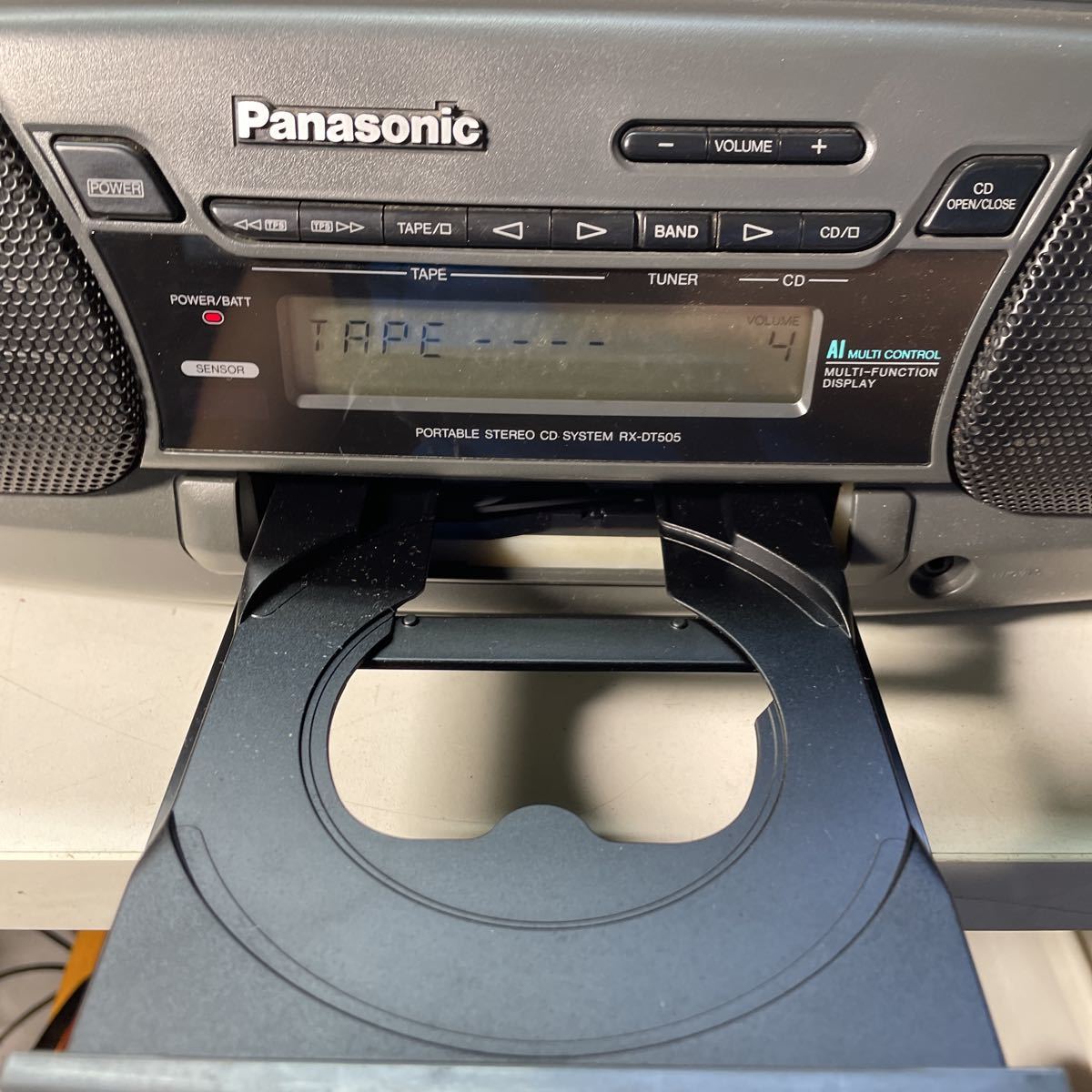 K0518-10 パナソニック ラジカセ CD RX-DT505(ラジカセ)｜売買されたオークション情報、yahooの商品情報をアーカイブ公開 ...