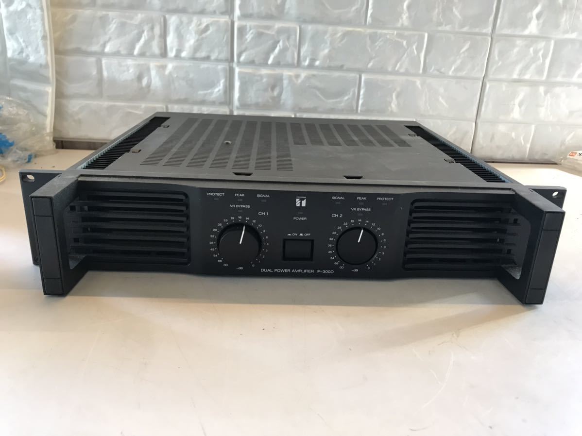 TOA パワーアンプ POWER AMPLIFIER IP-300D(パワーアンプ)｜売買されたオークション情報、yahooの商品情報を ...