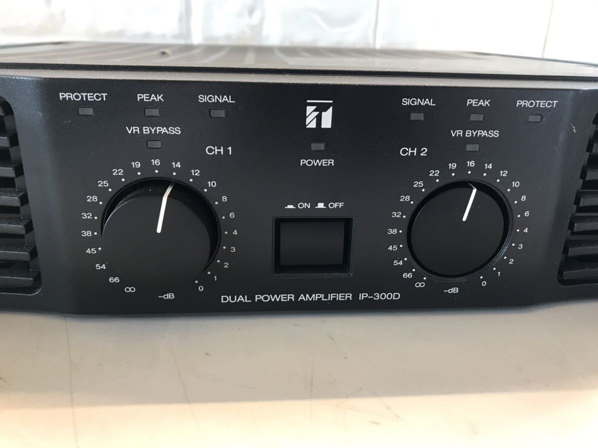 TOA パワーアンプ POWER AMPLIFIER IP-300D(パワーアンプ)｜売買されたオークション情報、yahooの商品情報を ...
